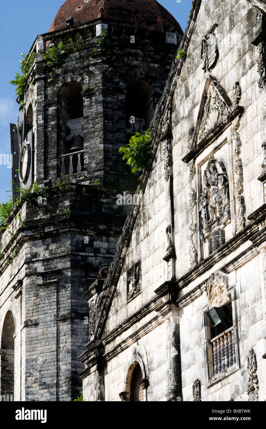 st michael archangel church, argao, cebu, philippines Stock Photo - Alamy