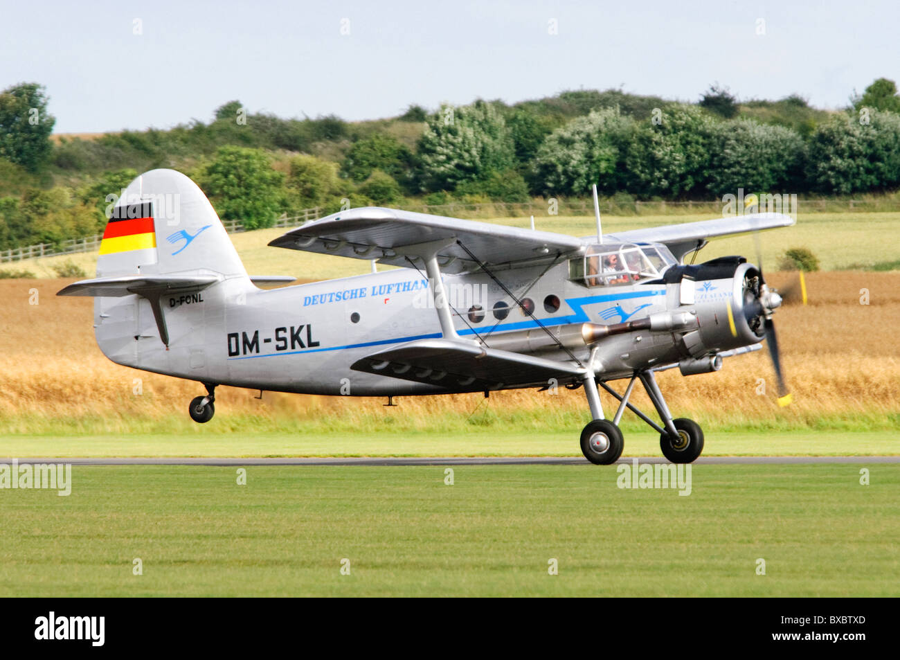 Antonov an 2t biplane taking off hi-res stock photography and images ...