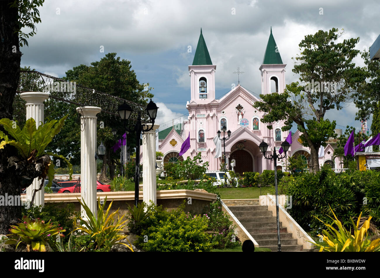 baroque church, Minglanilla, cebu, philippines Stock Photo - Alamy
