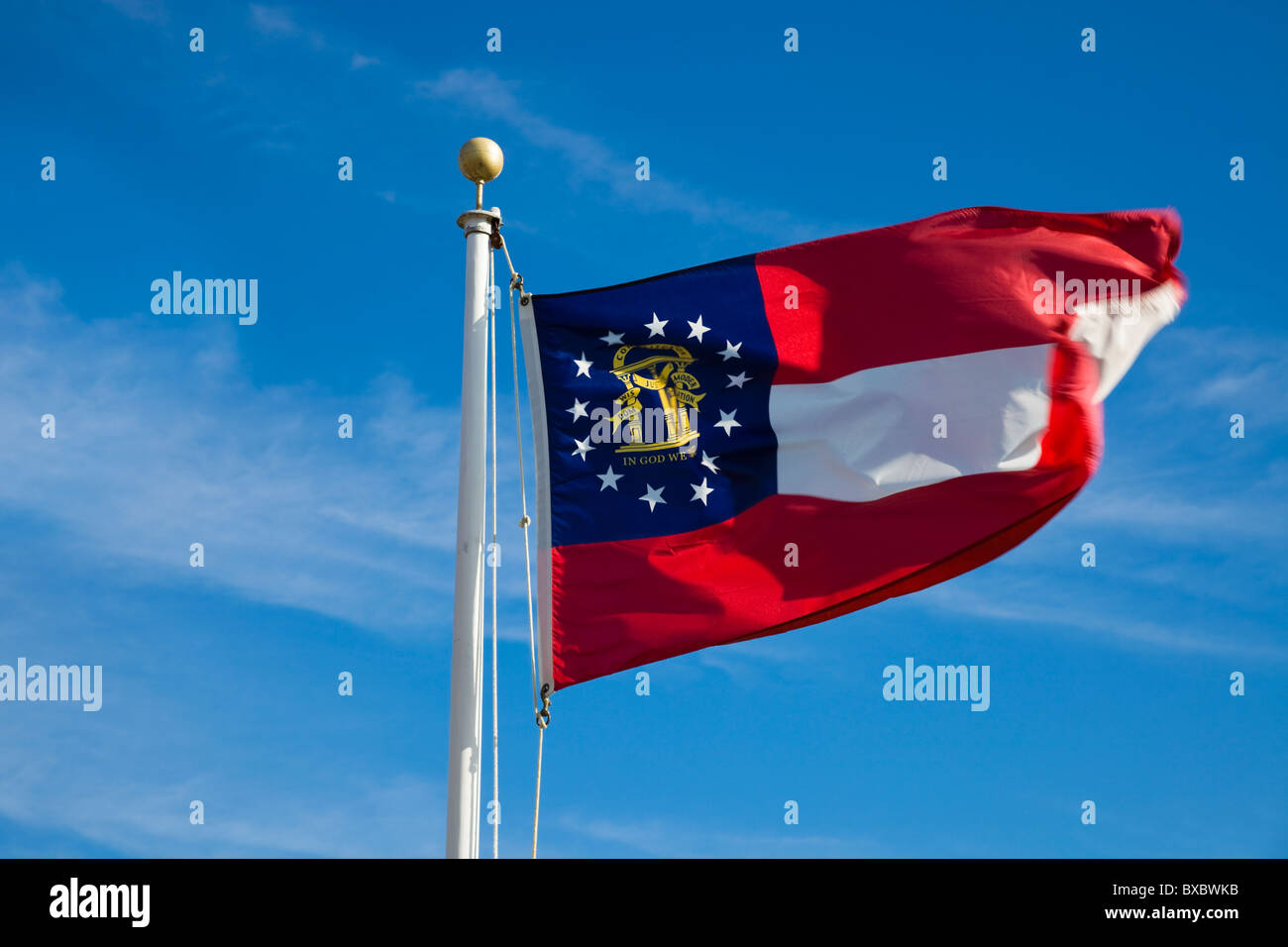 Georgia country flag hi-res stock photography and images - Alamy