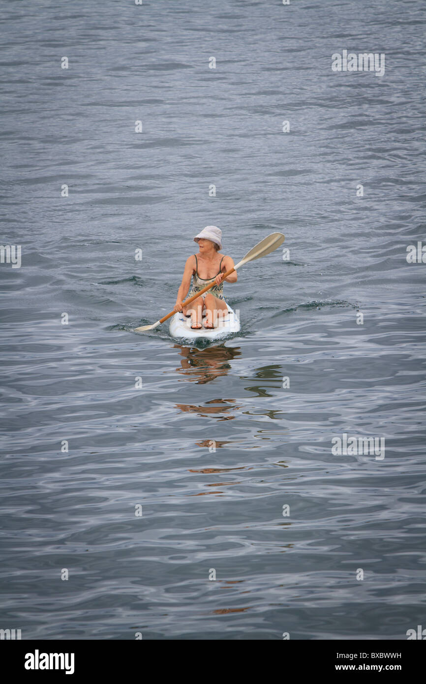 Surf ski woman hi-res stock photography and images - Alamy