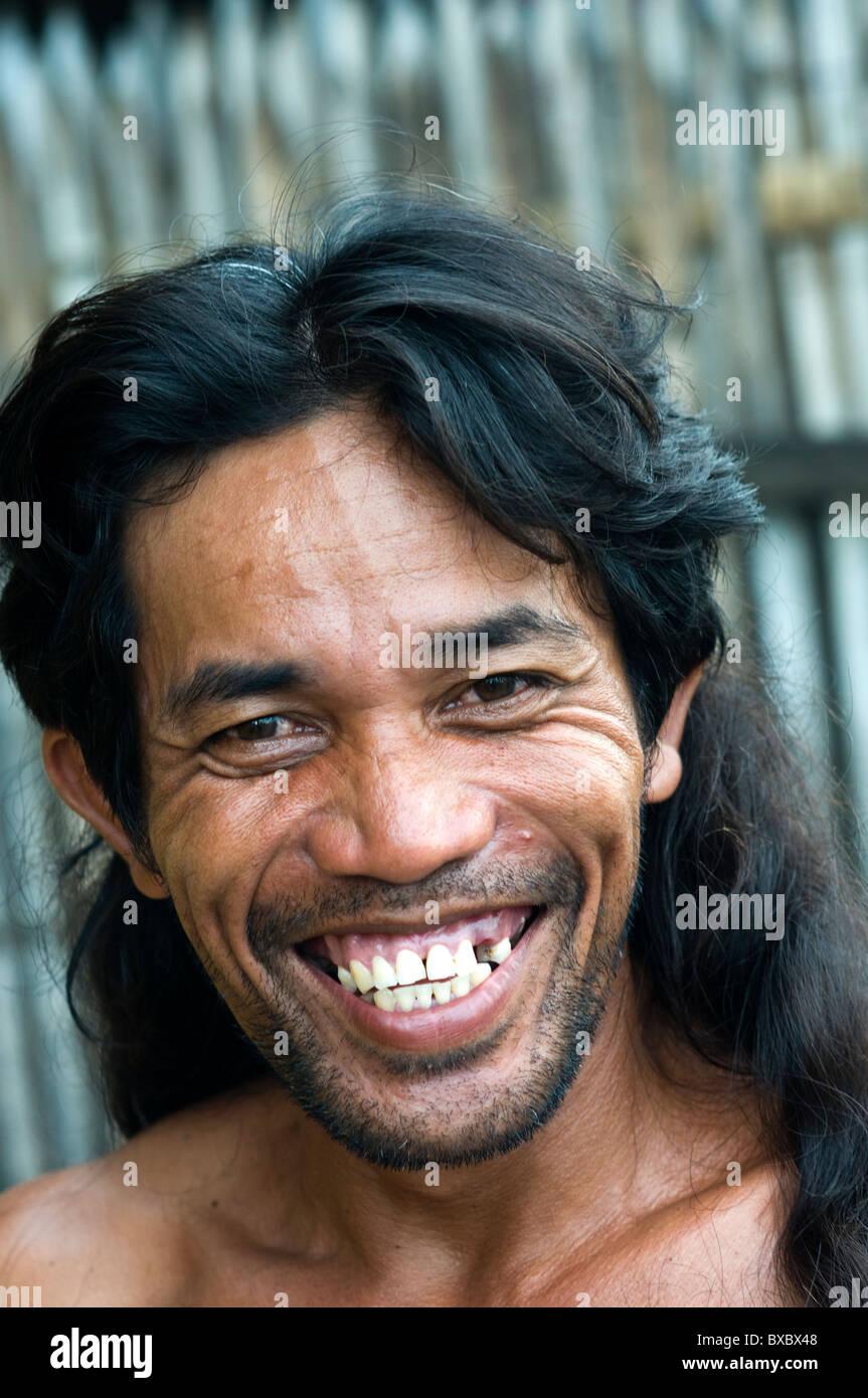 Man at port, Iloilo, Panay, Philippines Stock Photo - Alamy