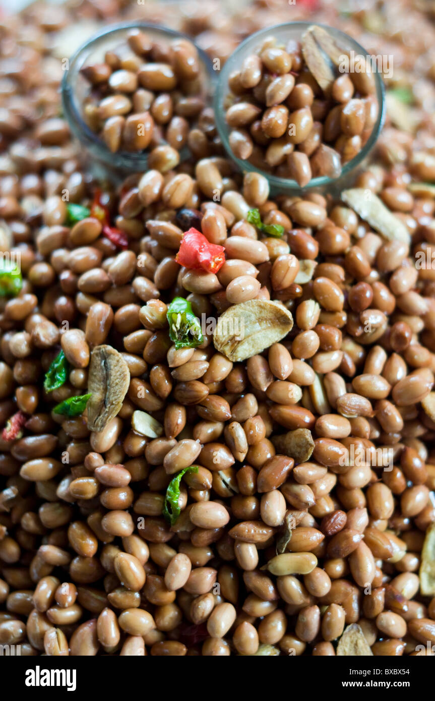 Roasted peanuts stall, Iloilo, Panay, Philippines Stock Photo - Alamy