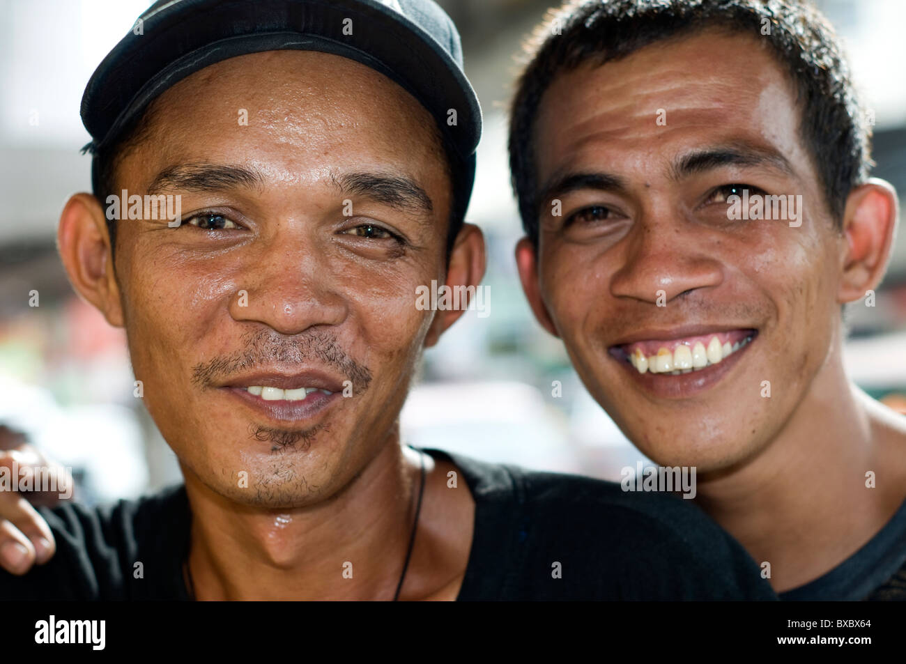 Men in Iloilo, Panay, Philippines Stock Photo - Alamy