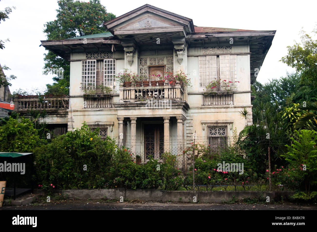 Ancestral house, Jaro, Iloilo, Panay, Philippines Stock Photo - Alamy