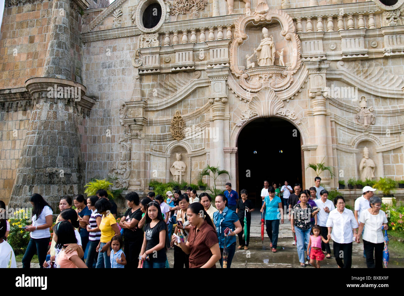 Miagao church, Panay, Philippines Stock Photo - Alamy