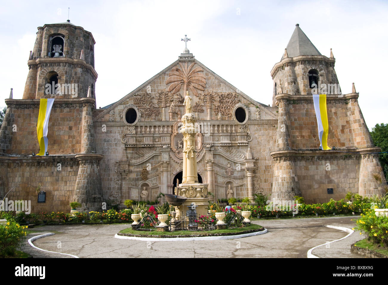 Miagao church, Panay, Philippines Stock Photo - Alamy