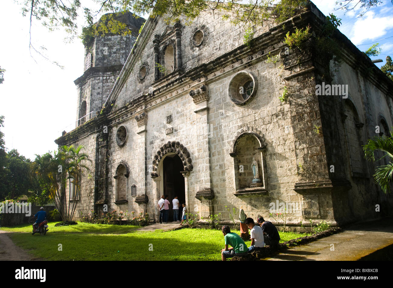 Anini-y church, Panay, Philippines Stock Photo - Alamy