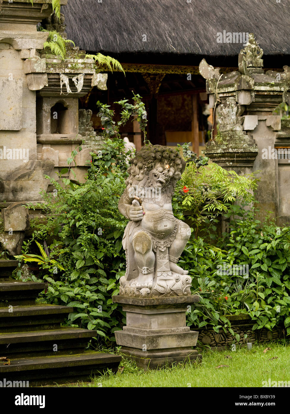 Lawn ornaments in Bali Stock Photo - Alamy