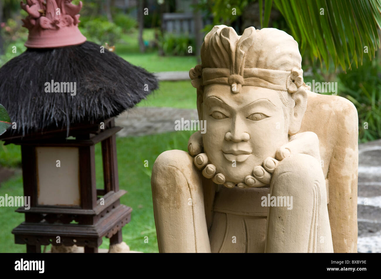Statue in Bali Stock Photo - Alamy