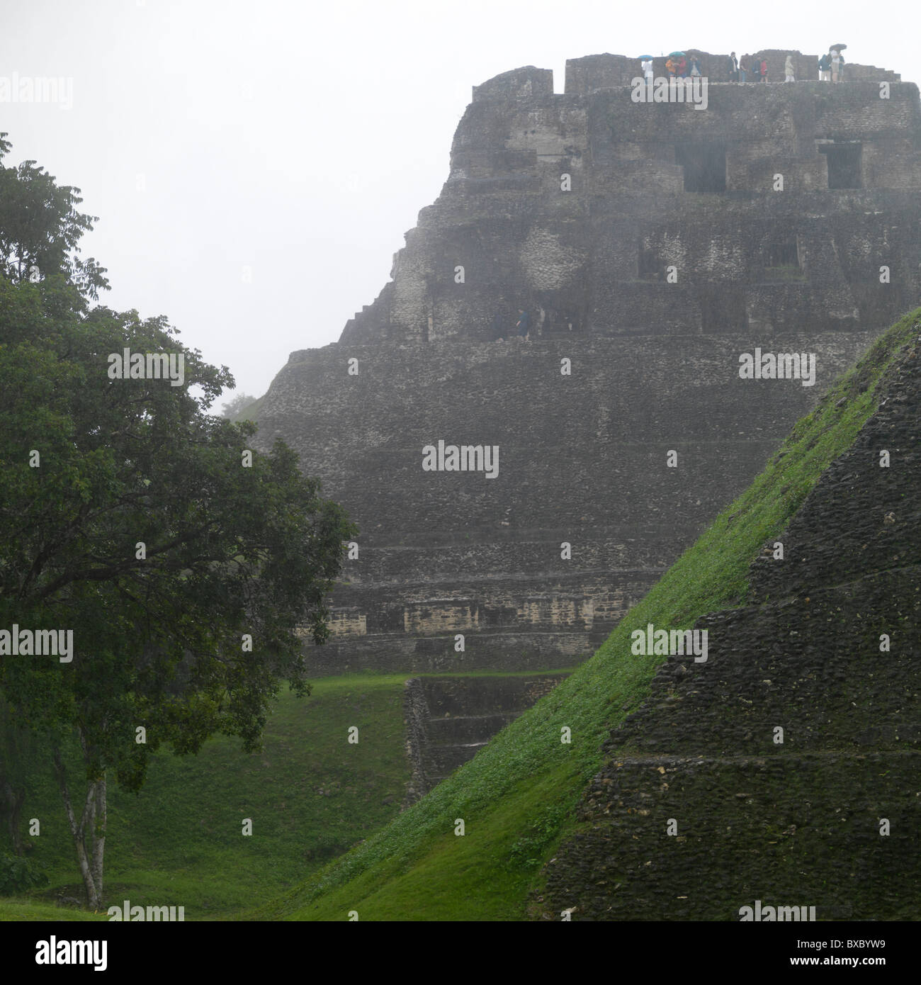 Belize mayan ruin hi-res stock photography and images - Alamy