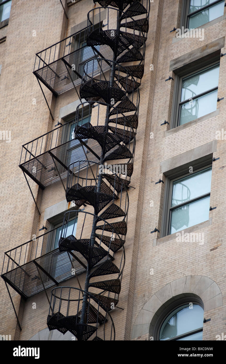Fire escapes massachusetts usa hi-res stock photography and images - Alamy