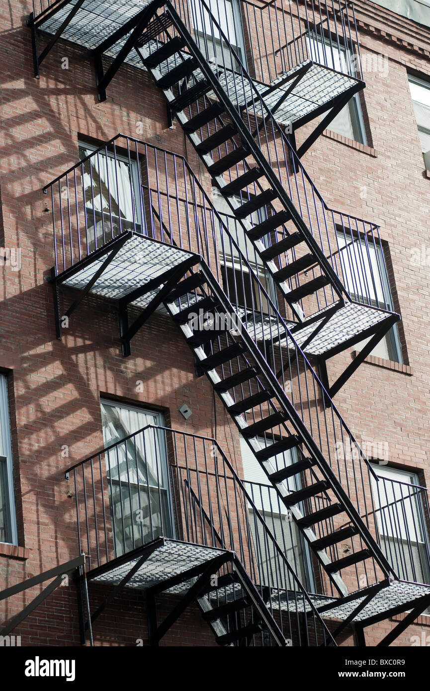 Fire escapes massachusetts usa hi-res stock photography and images - Alamy