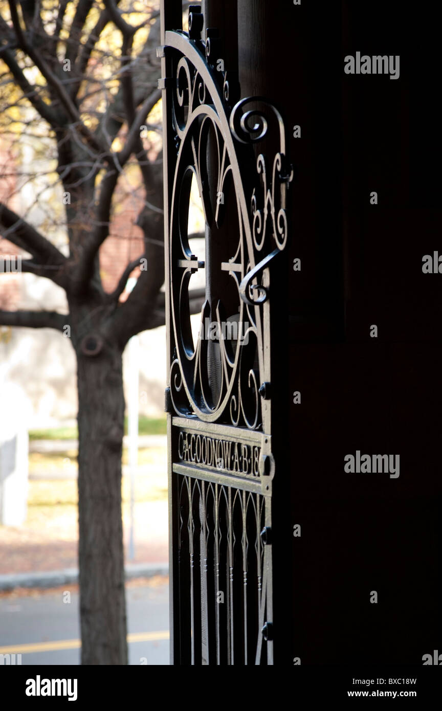 Wrought iron gates america hi-res stock photography and images - Alamy