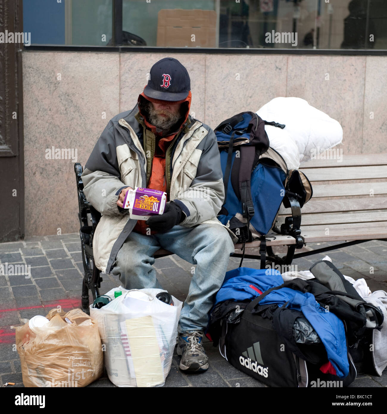 Homeless people boston hi-res stock photography and images - Alamy