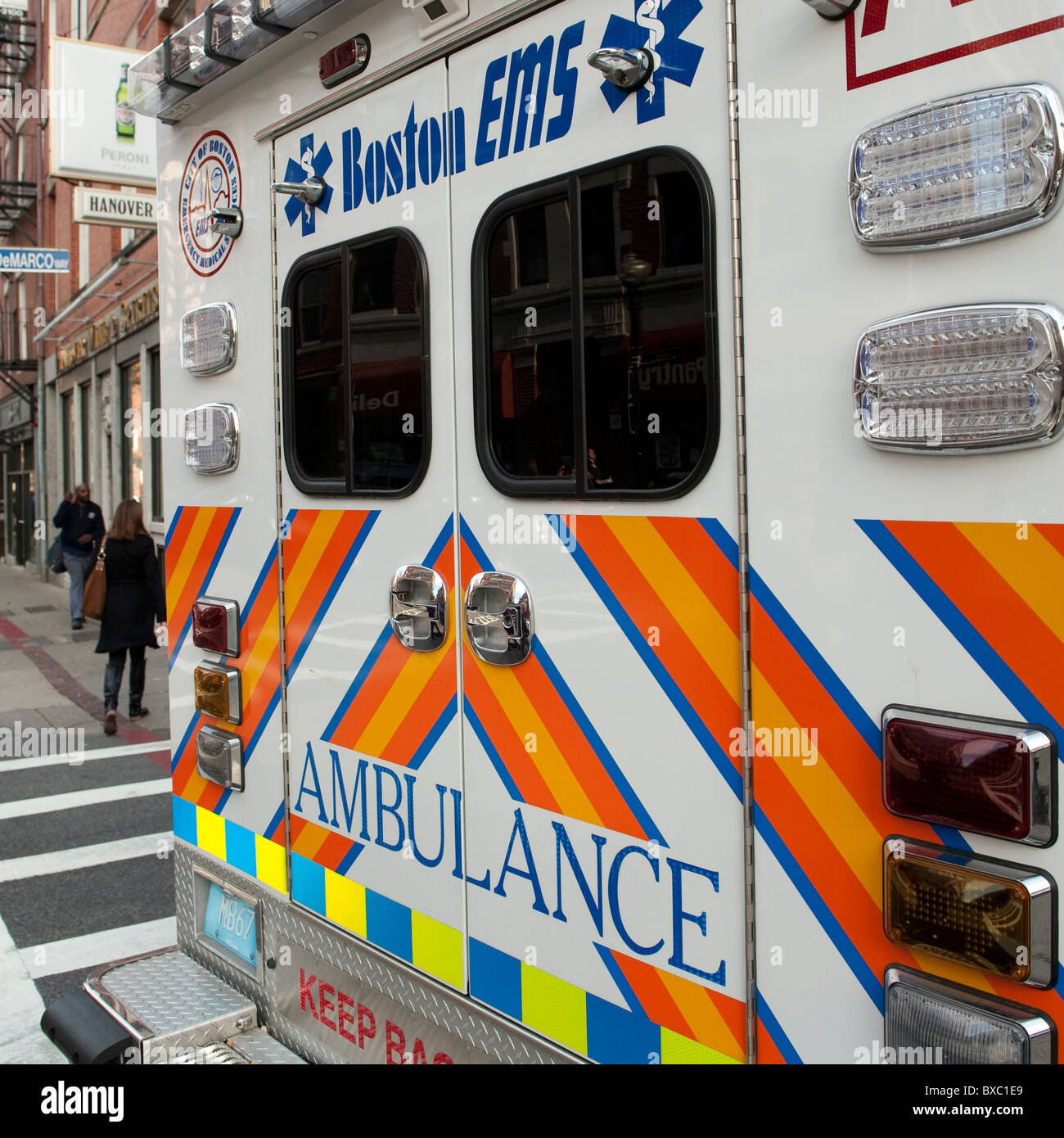 Boston ambulance hi-res stock photography and images - Alamy
