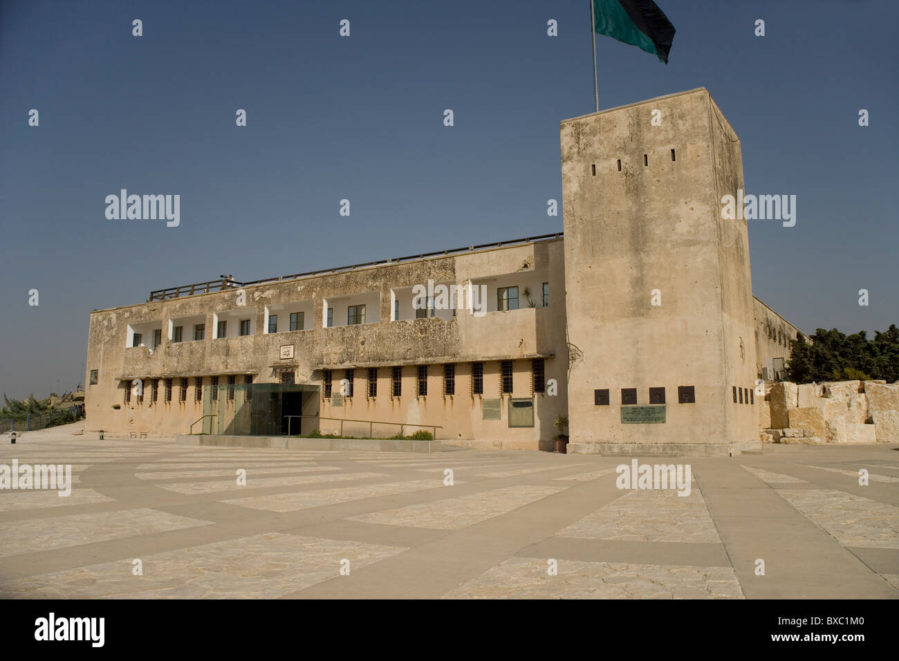 The old British Police fort now The Israeli Armored Corps Museum at ...