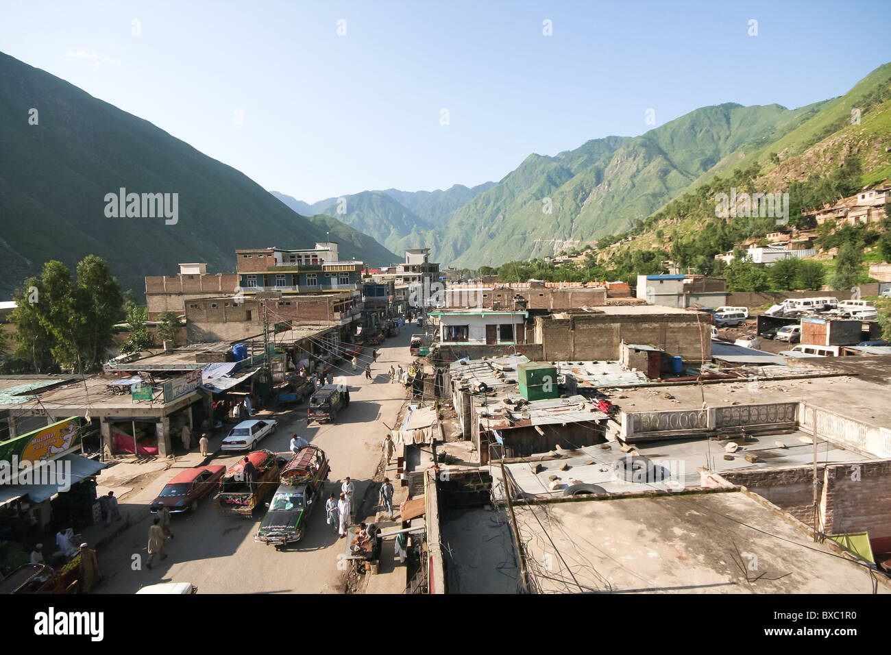 Besham Cityscape Baltistan Karakoram Pakistan Stock Photo - Alamy