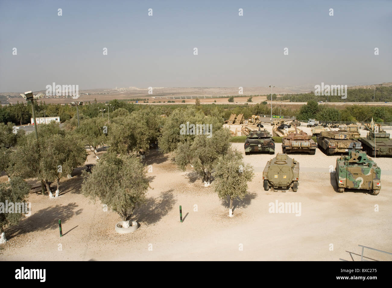 View from the top of the old British Police fort now The Israeli ...