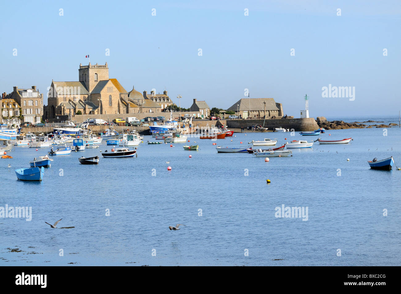 Barfleur, Manche, France Stock Photo - Alamy