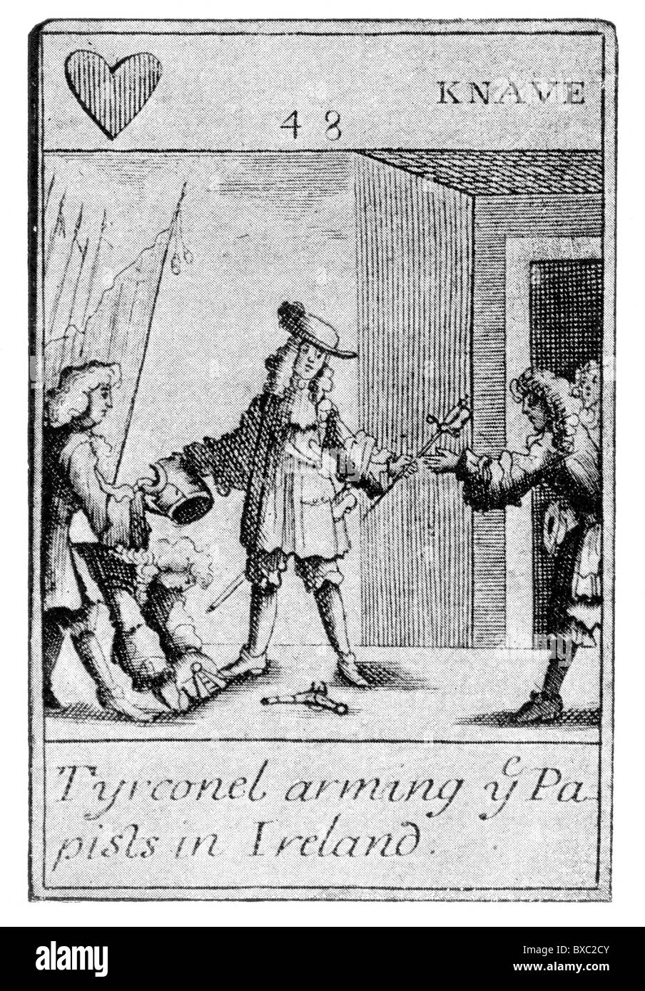 17th century playing card hi-res stock photography and images - Alamy