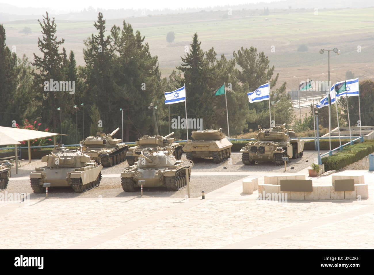 View from the top of the old British Police fort now The Israeli ...