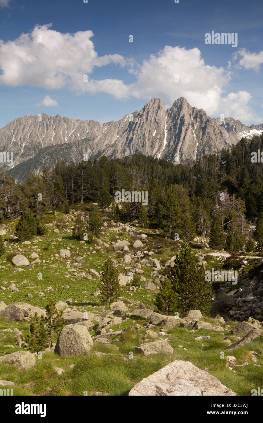 Els Encantats peaks, National Park of Aiguestortes i Estany de Sant ...