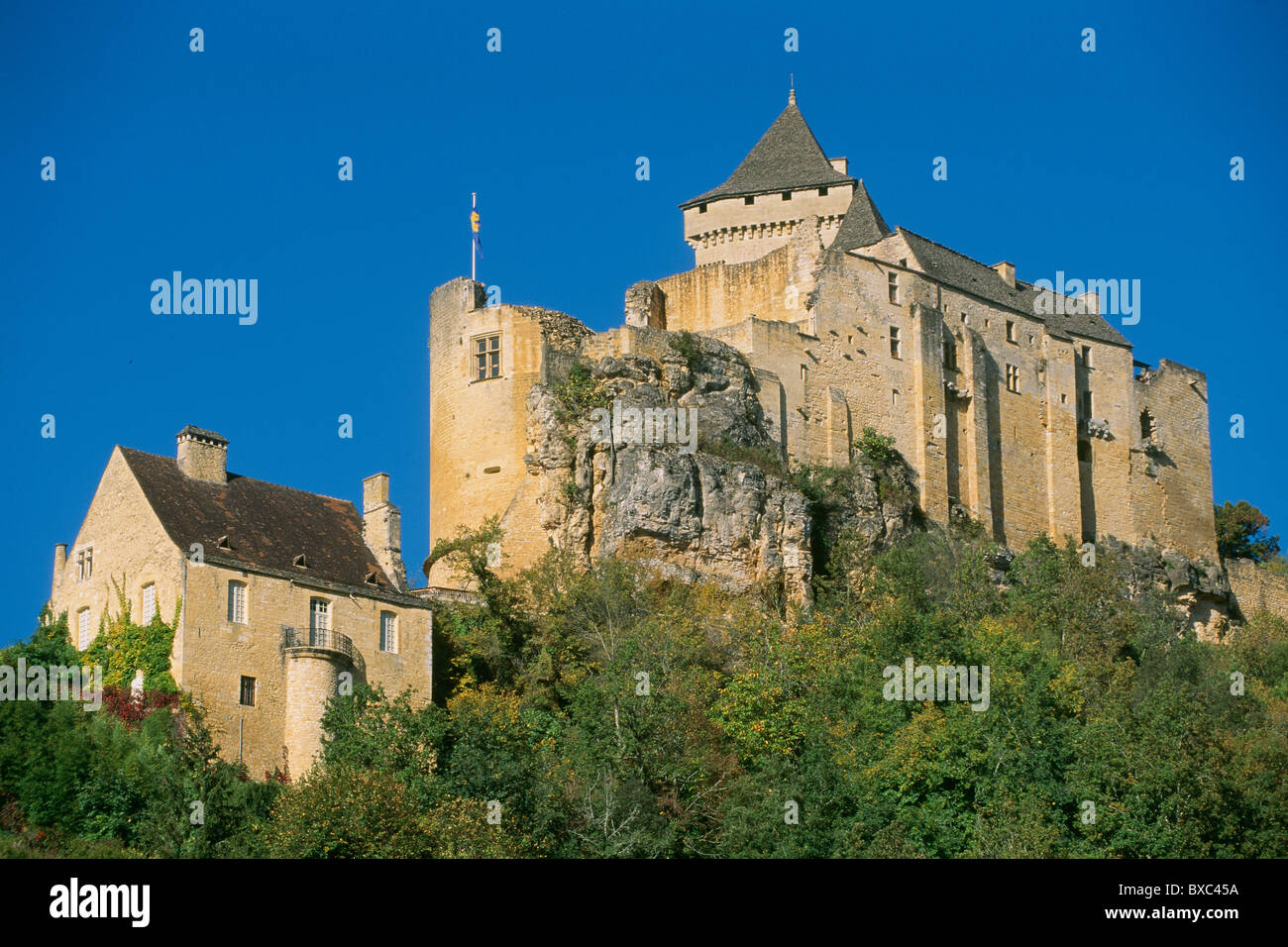France, Perigord, Dordogne, Castelnaud Castle Stock Photo - Alamy