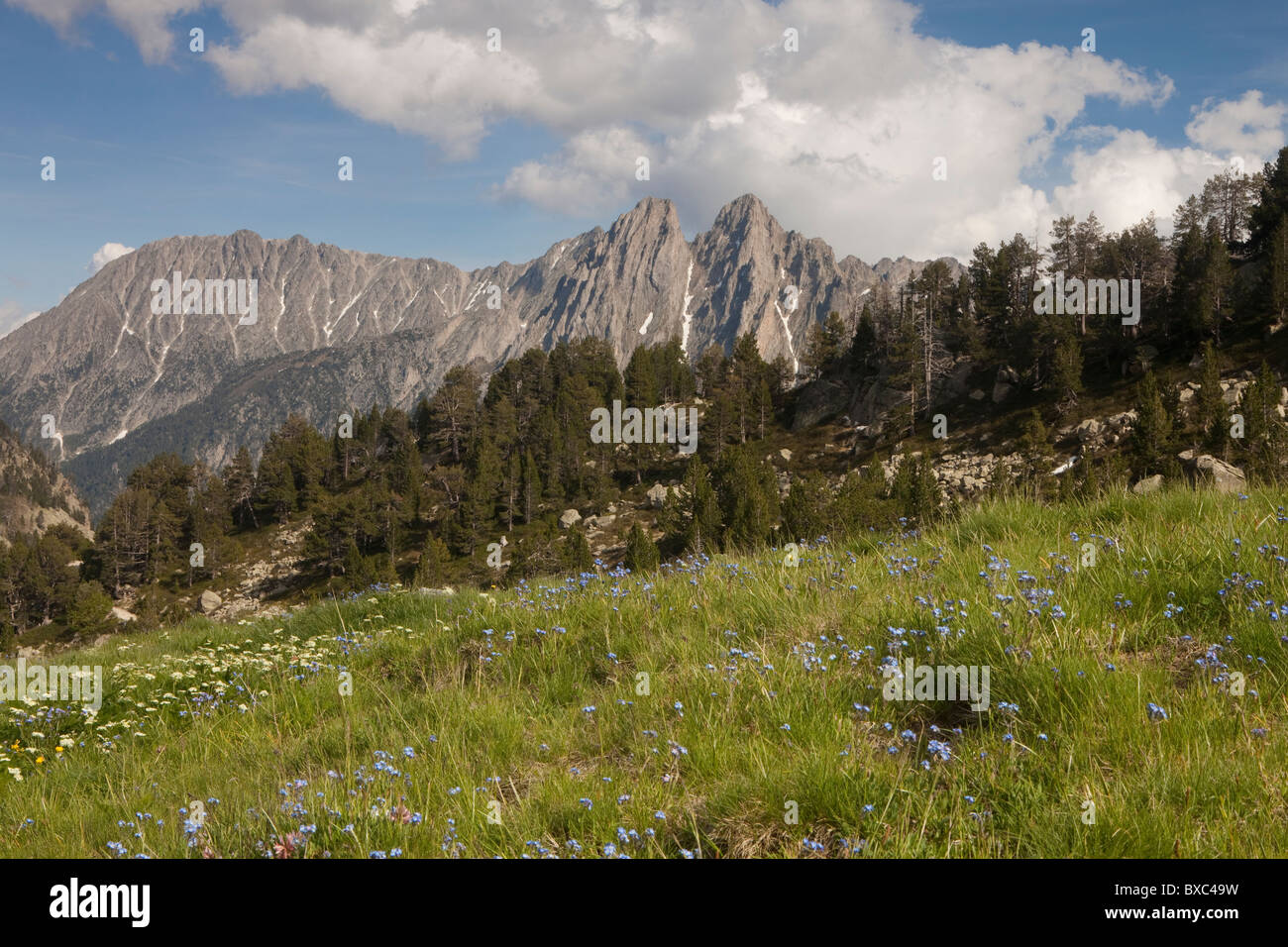 Els Encantats peaks, National Park of Aiguestortes i Estany de Sant ...