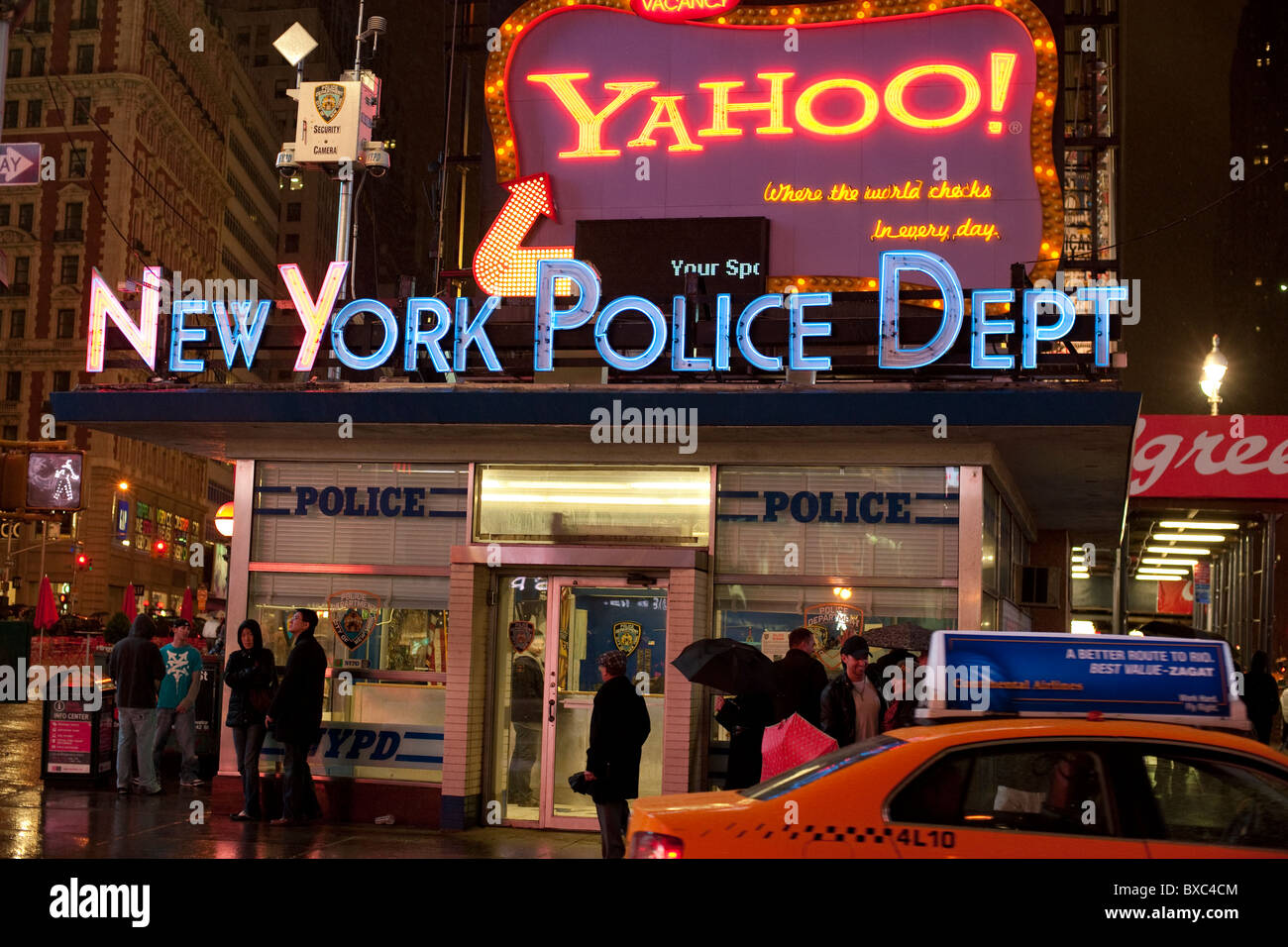 New York Police Station in Manhattan, New York City, U.S.A Stock Photo ...