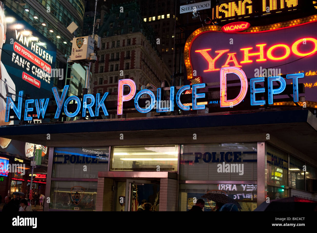 New York Police Station in Manhattan, New York City, U.S.A Stock Photo ...