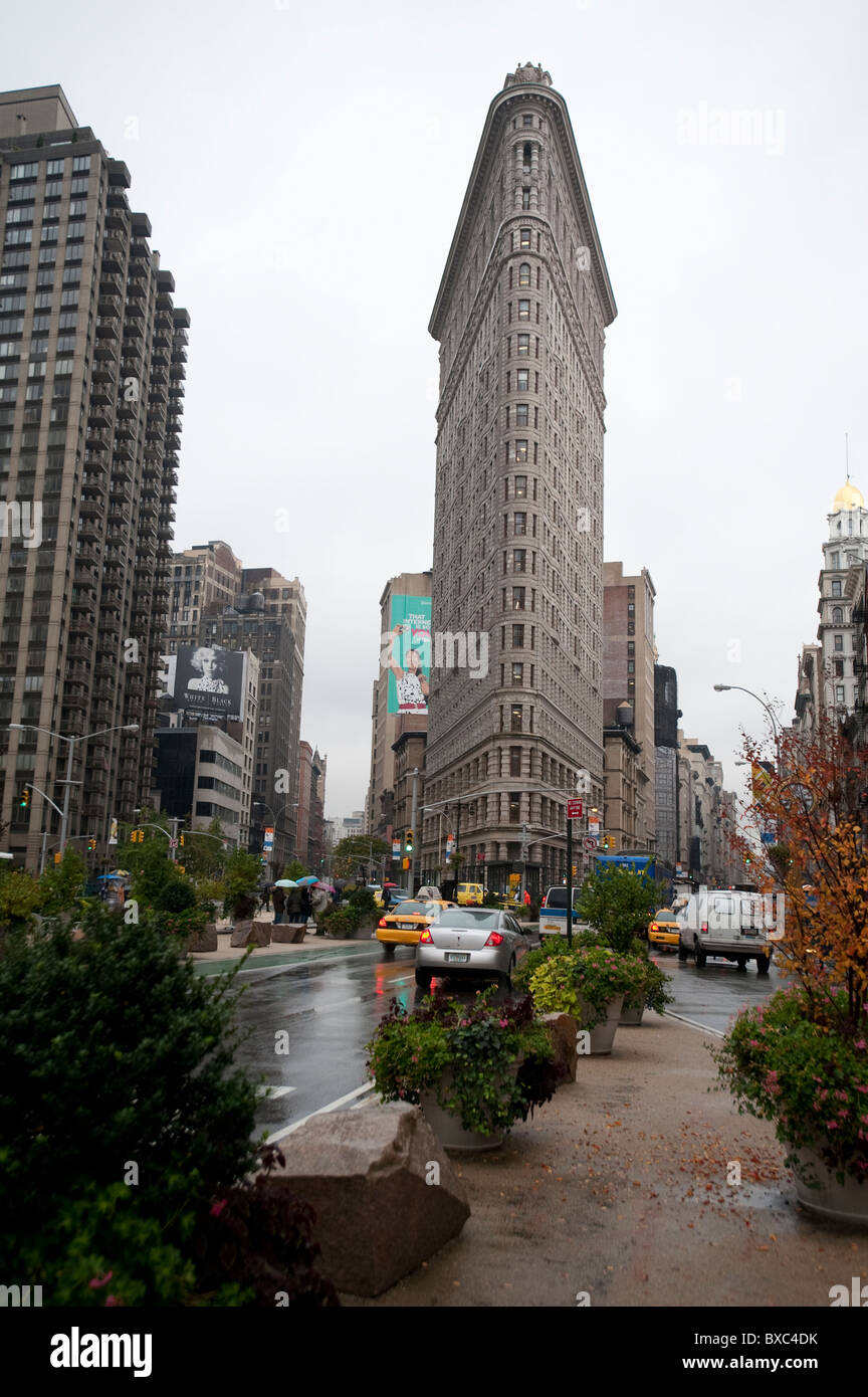 Flat Iron Building in Manhattan, New York City, U.S.A Stock Photo - Alamy