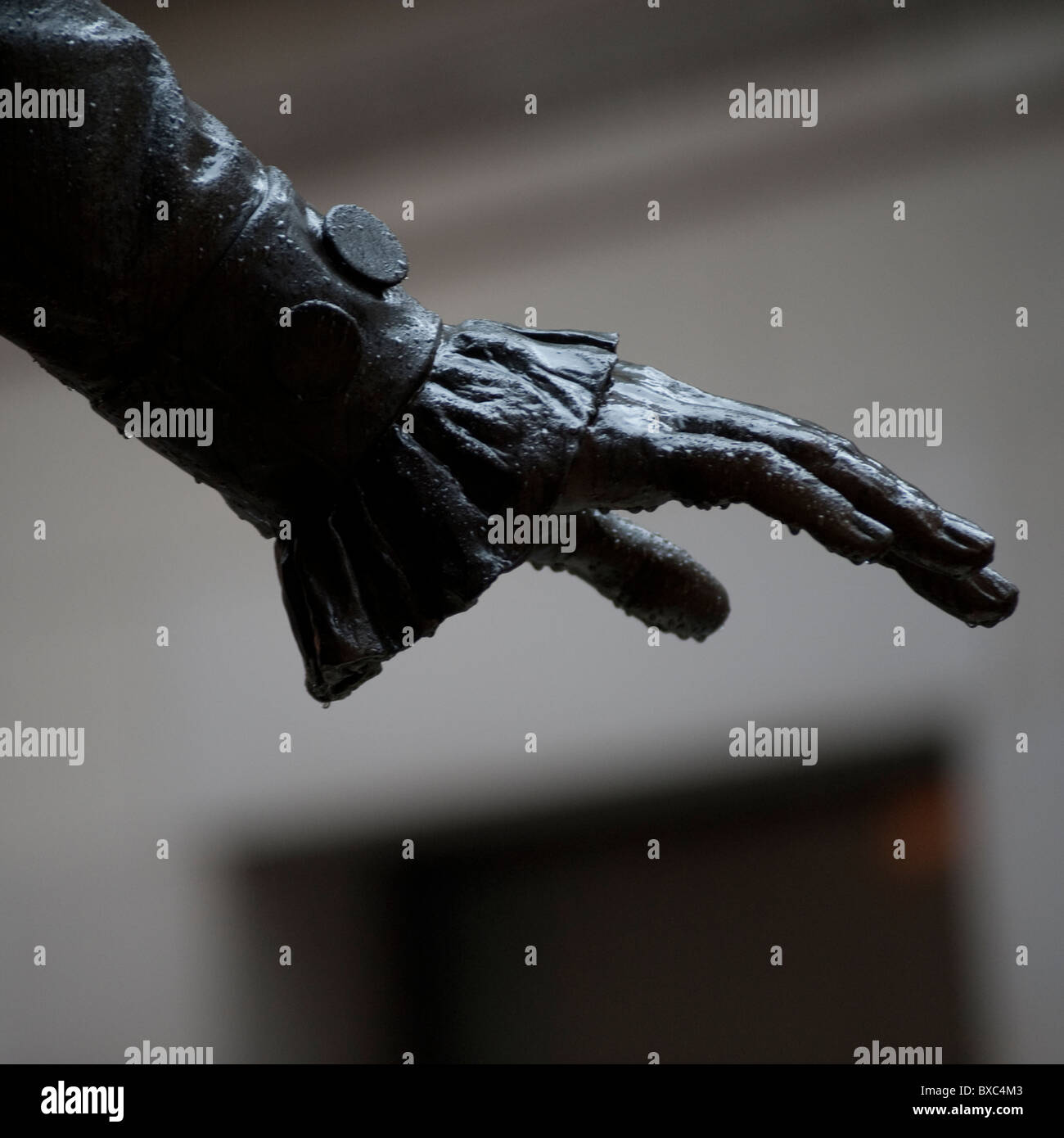 Arm of George Washington Statue in Manhattan, New York City, U.S.A ...