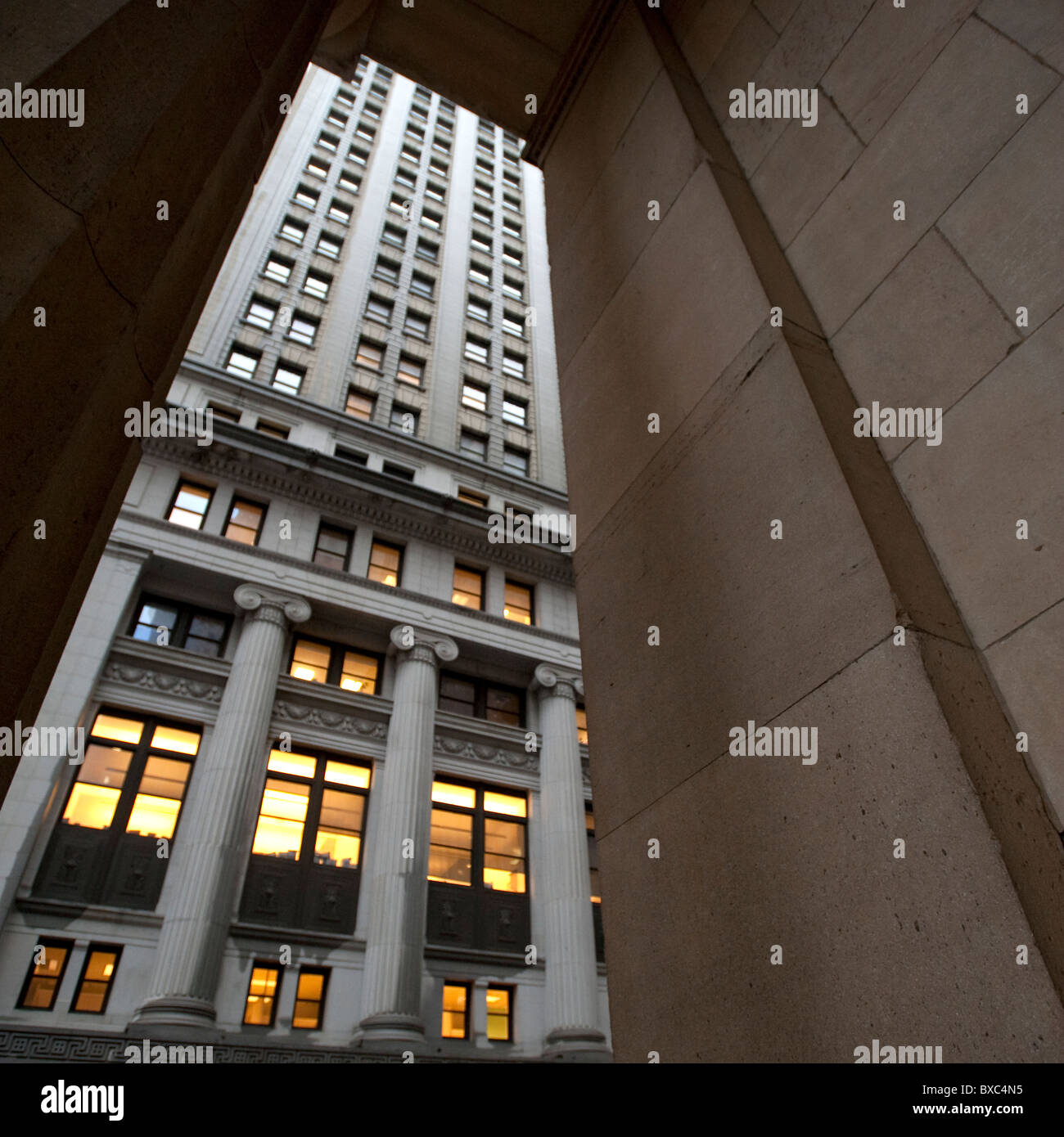 Gillender Building in Manhattan, New York City, U.S.A Stock Photo - Alamy