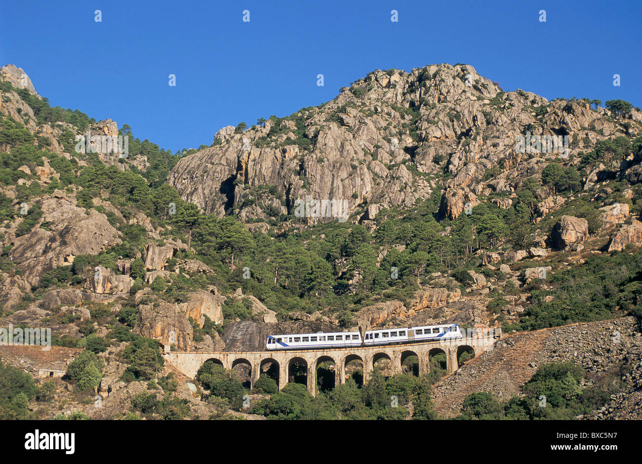 Corsica train hi-res stock photography and images - Alamy