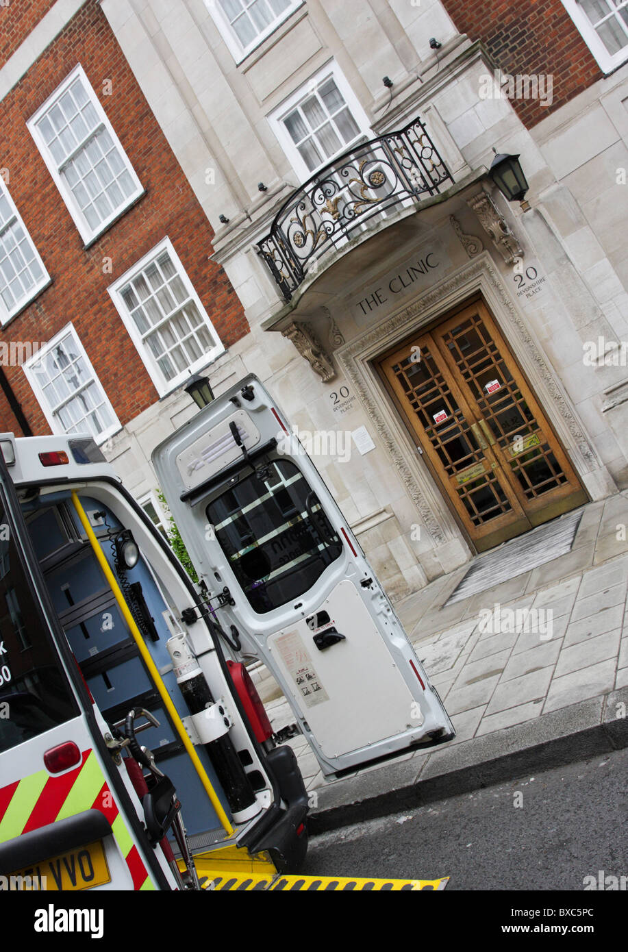 Ambulance rear doors hi-res stock photography and images - Alamy