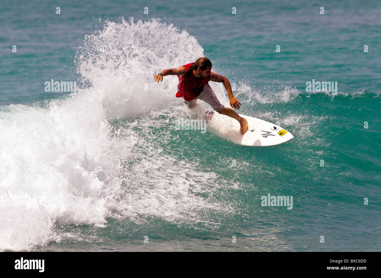 Haiti, Sud Province, surfing. Erwan Simon (FRA Stock Photo - Alamy