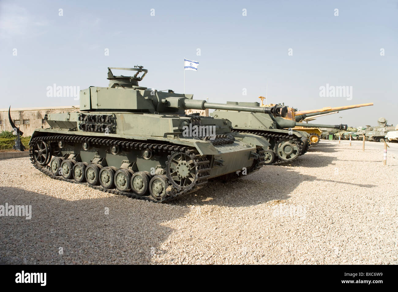 Panzer 4 ausf G a German second world war tank at the Israeli Armored ...