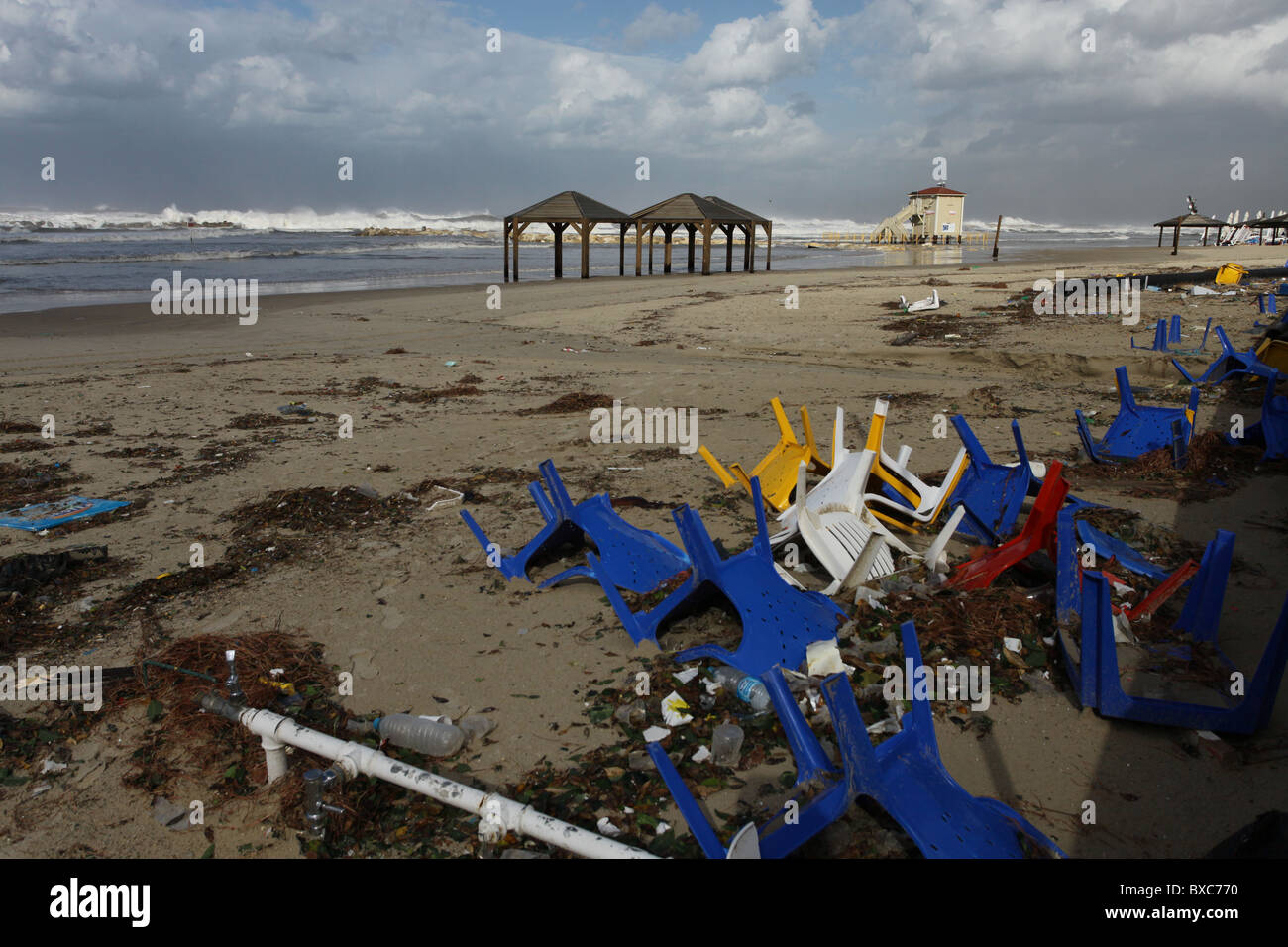 Tel aviv israel beach frishman hi-res stock photography and images - Alamy