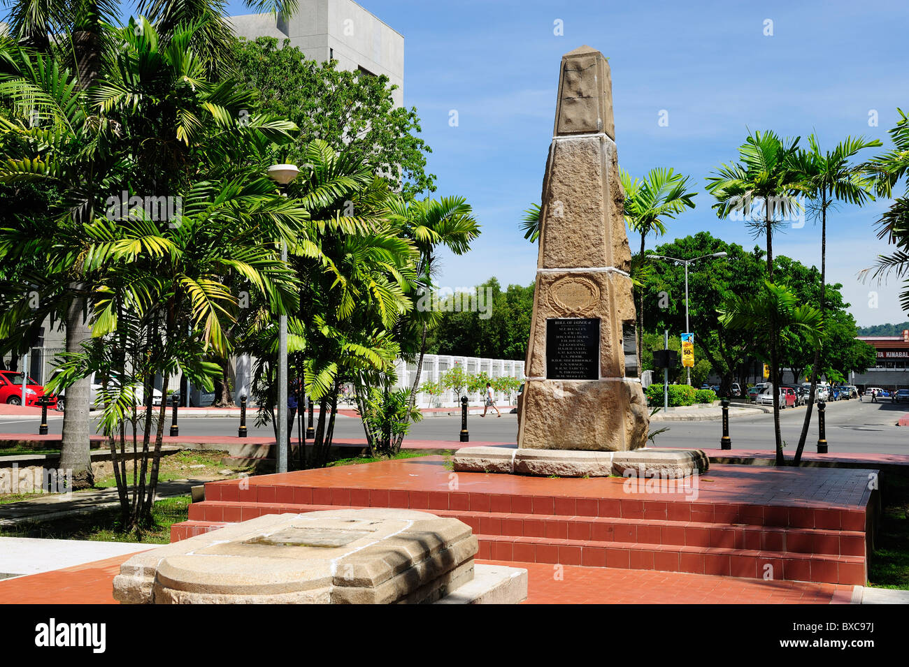World War II memorial in Kota Kinabalu, Sabah Stock Photo - Alamy