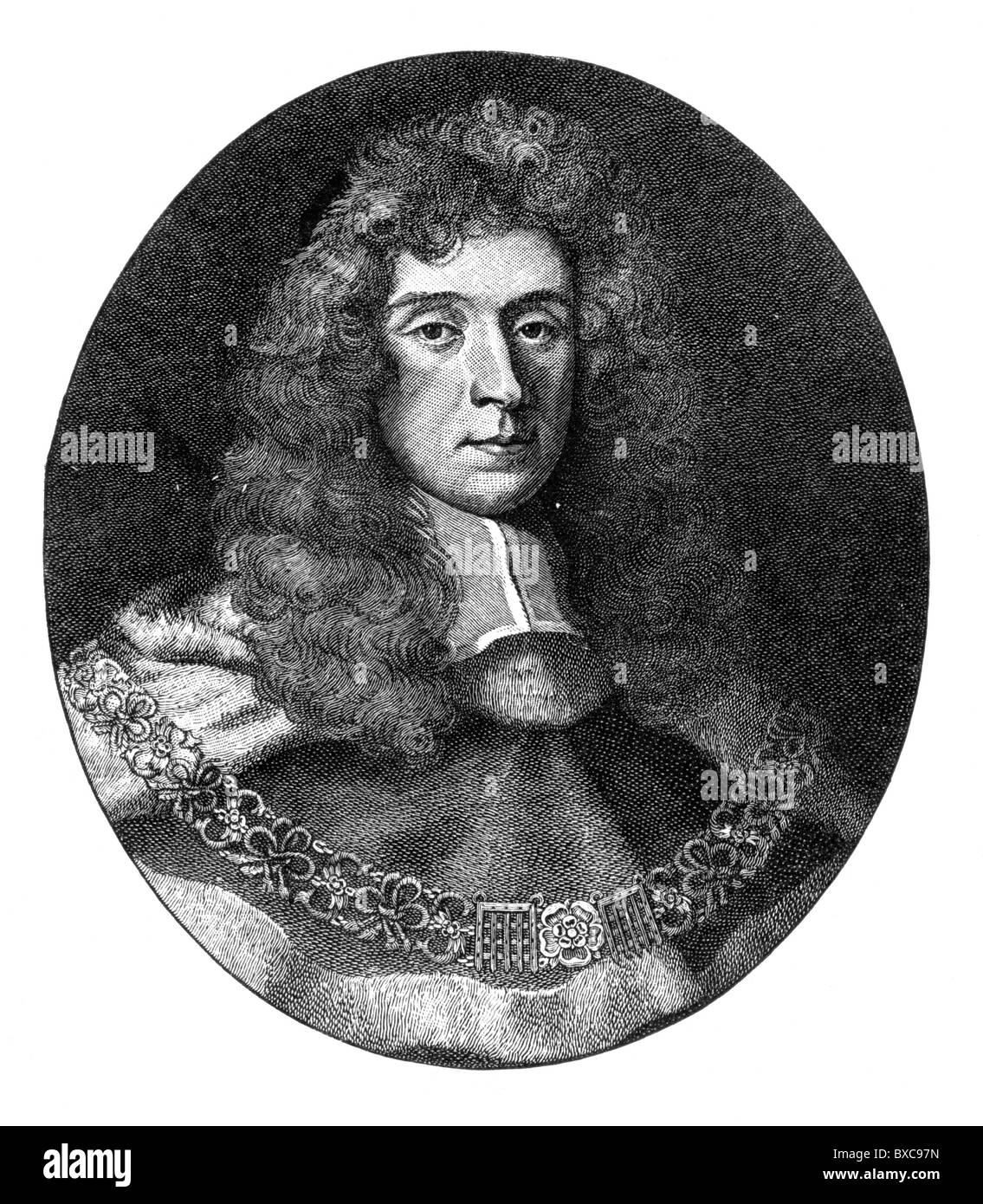 Portrait of George Jeffreys, 1st Baron Jeffreys as Chief Justice, AKA ...