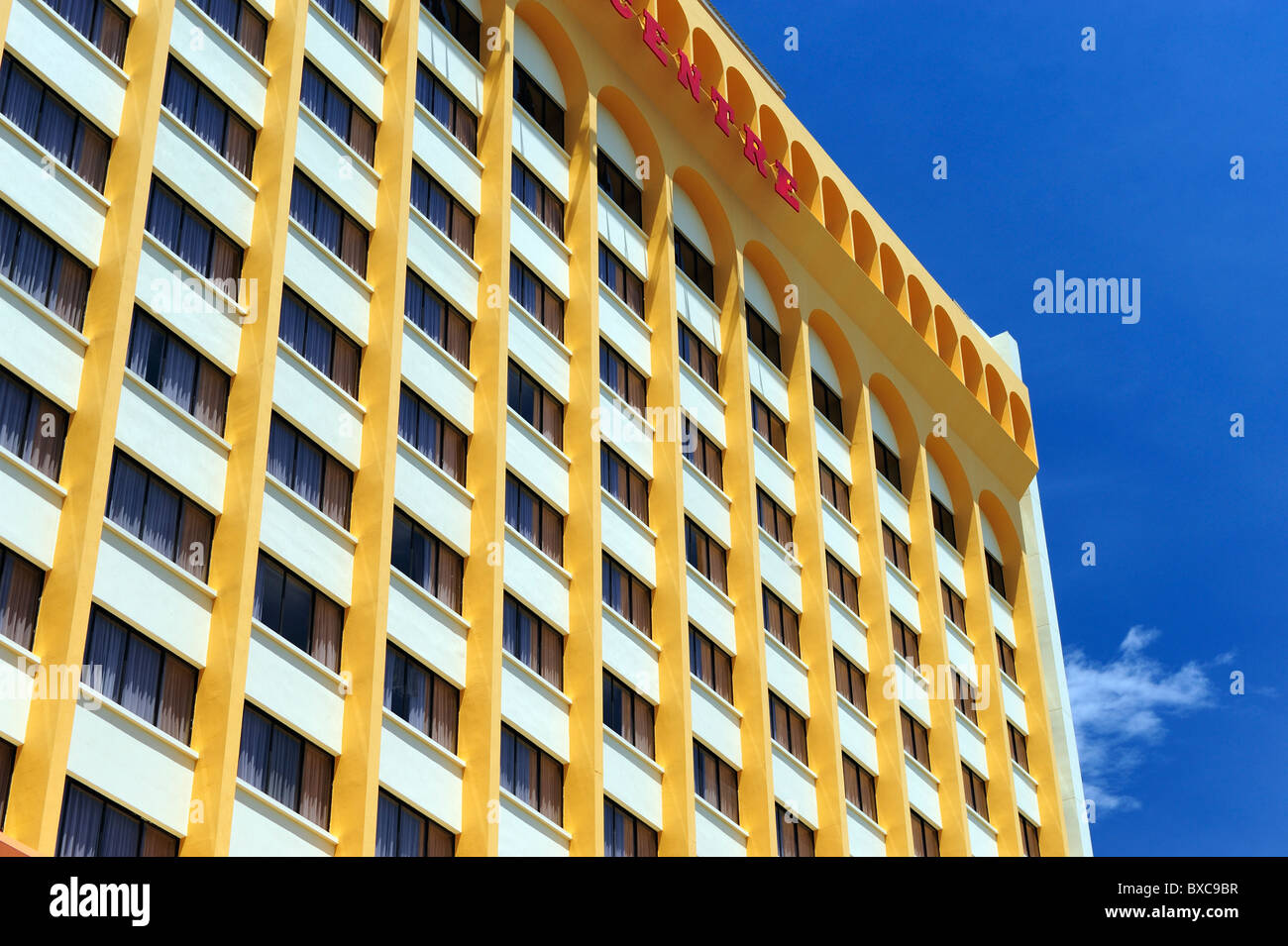 Colourful building in Kota Kinabalu, Sabah Stock Photo - Alamy