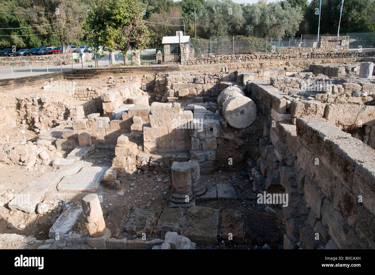 The Byzantine Church of Panias. Hermon Stream Nature reserve and ...