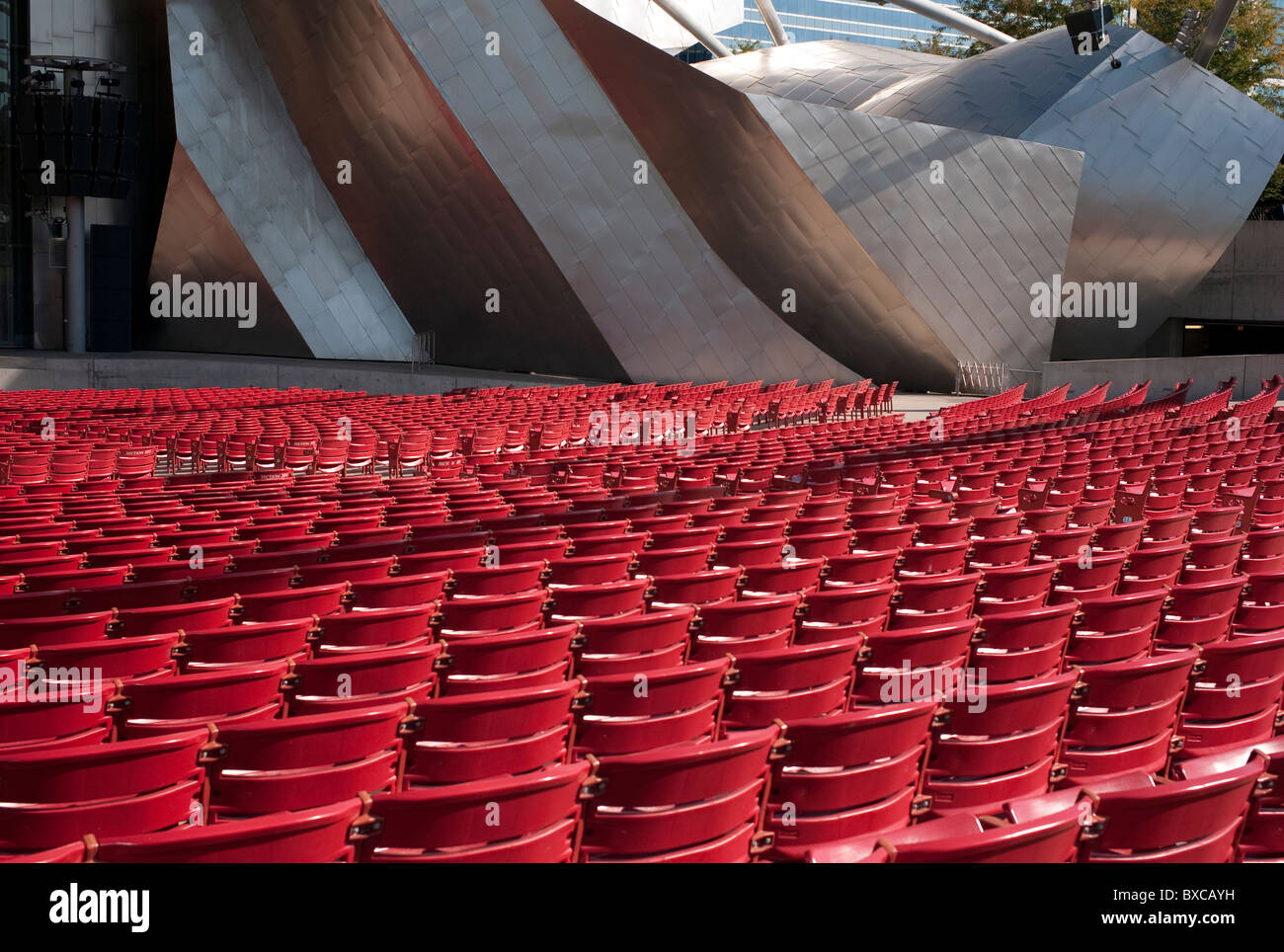 Amphitheater amphitheatre architecture chicago hi-res stock photography ...