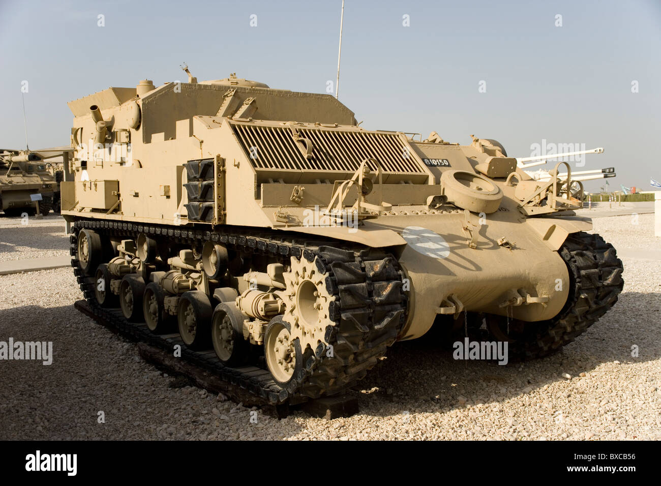 Sherman Medical Evacuation tank at the Israeli Armored Corps Museum at ...