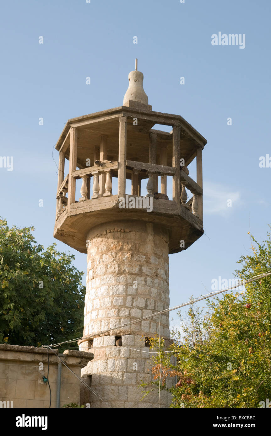 A deserted mosque at the Hermon Stream Nature reserve (Banias) Golan ...