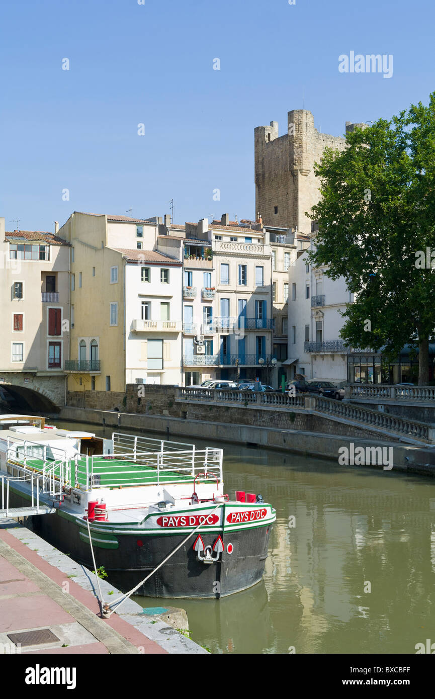 Merchants's Bridge on the Canal de la Robine Passing Through Narbonne ...
