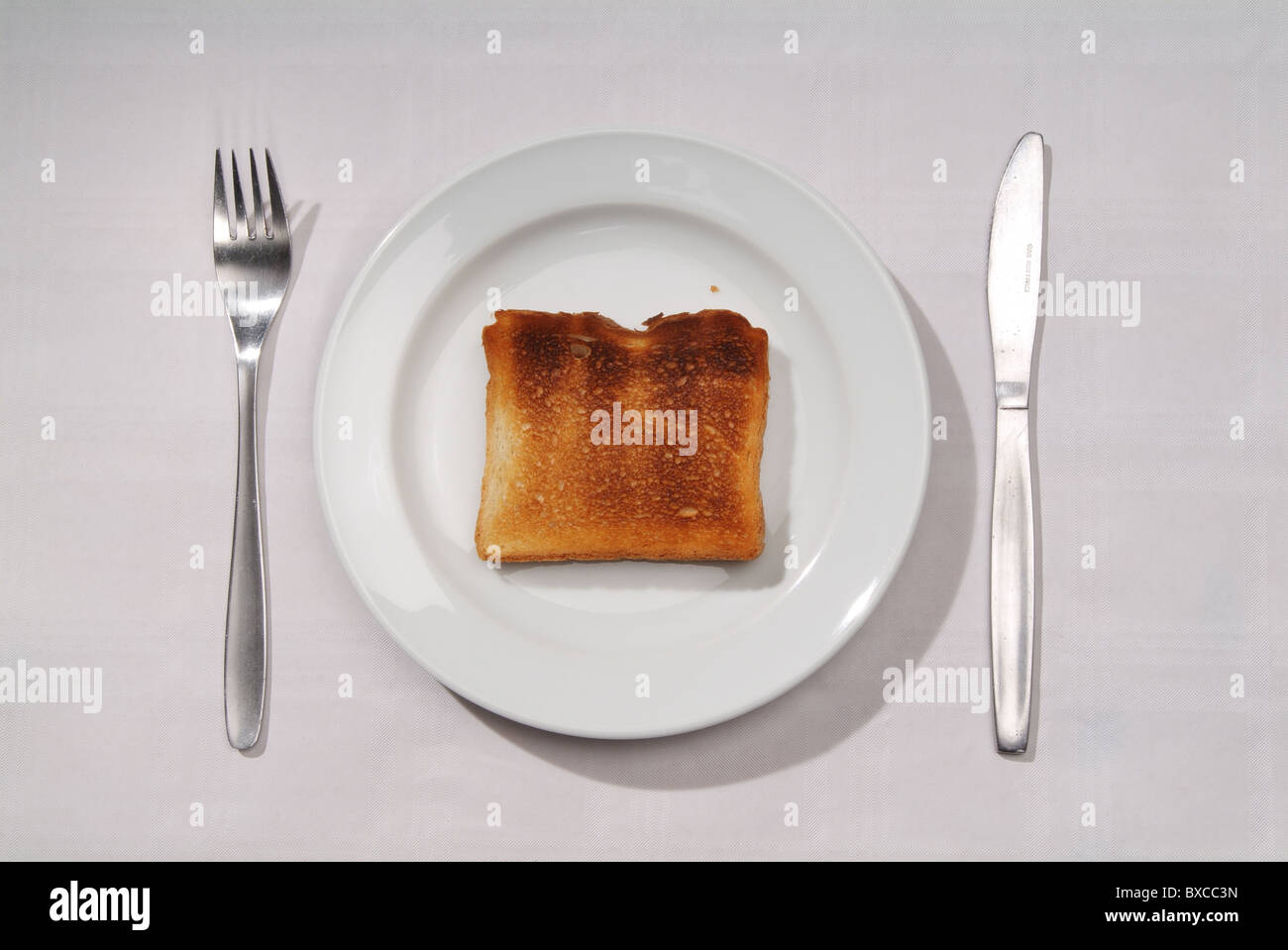 A slice of toast Stock Photo - Alamy