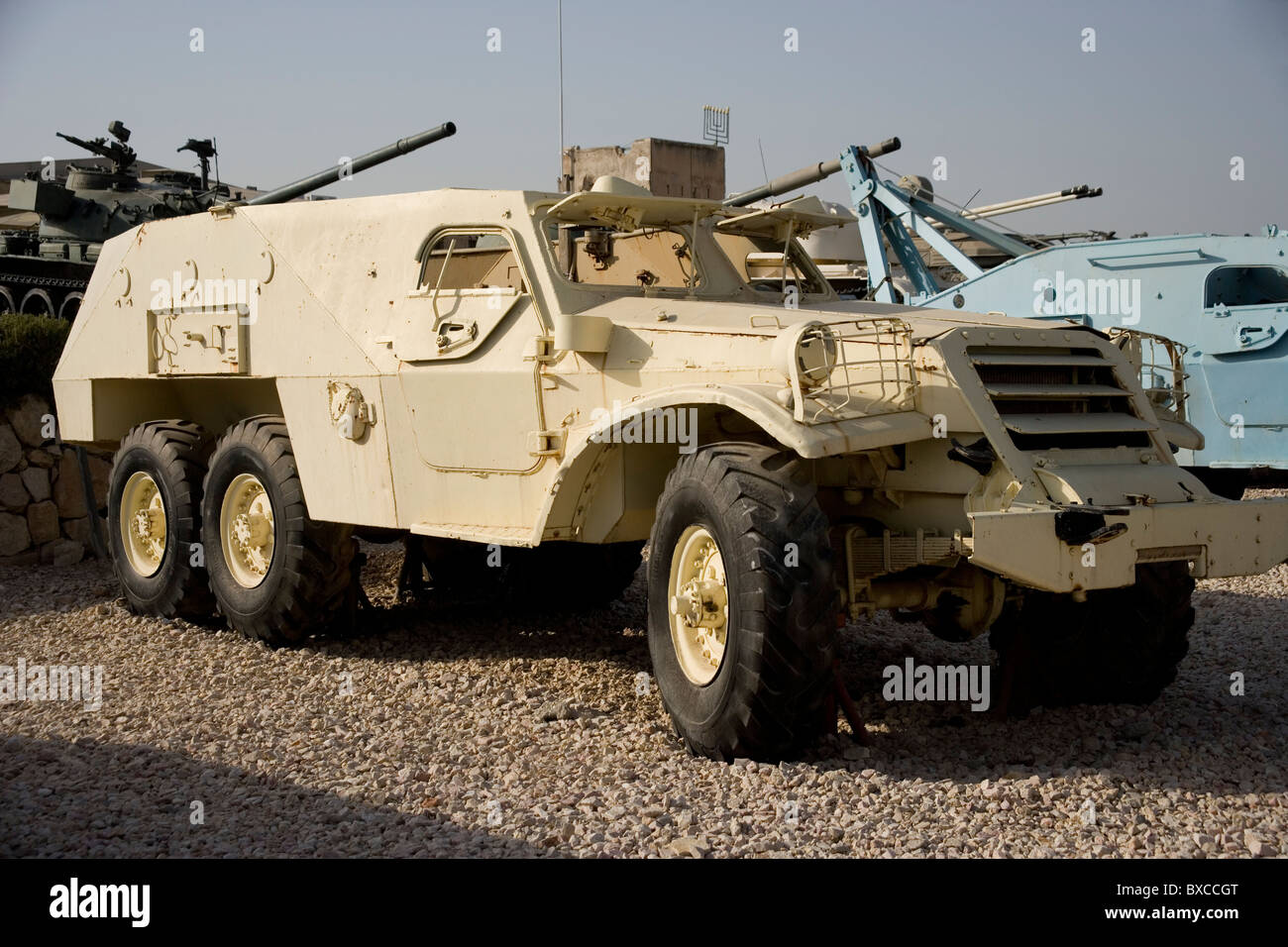 BTR-152 Armoured Personnel Carrier at the Israeli Armored Corps Museum ...