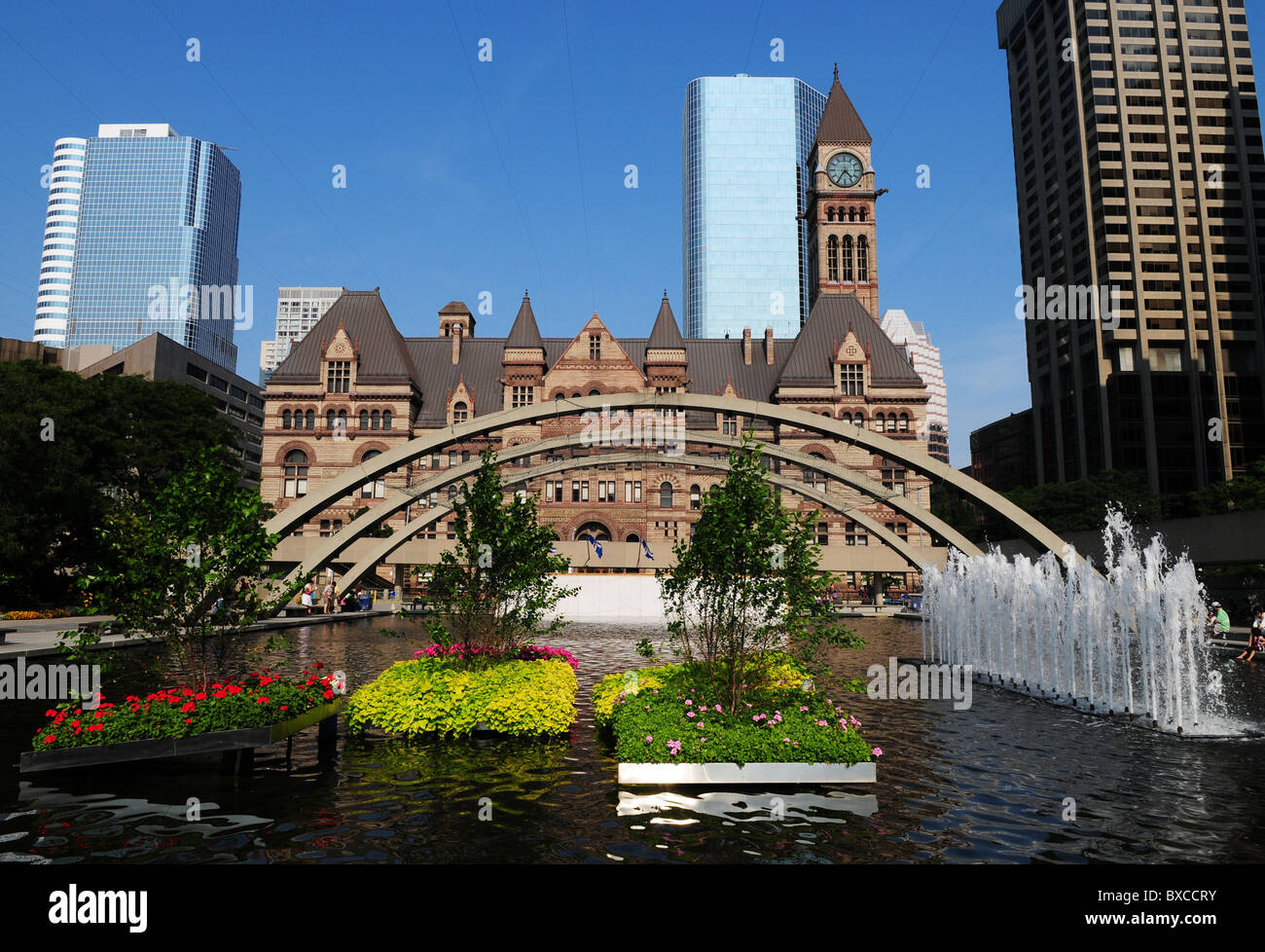 Toronto downtown old city hall Stock Photo - Alamy